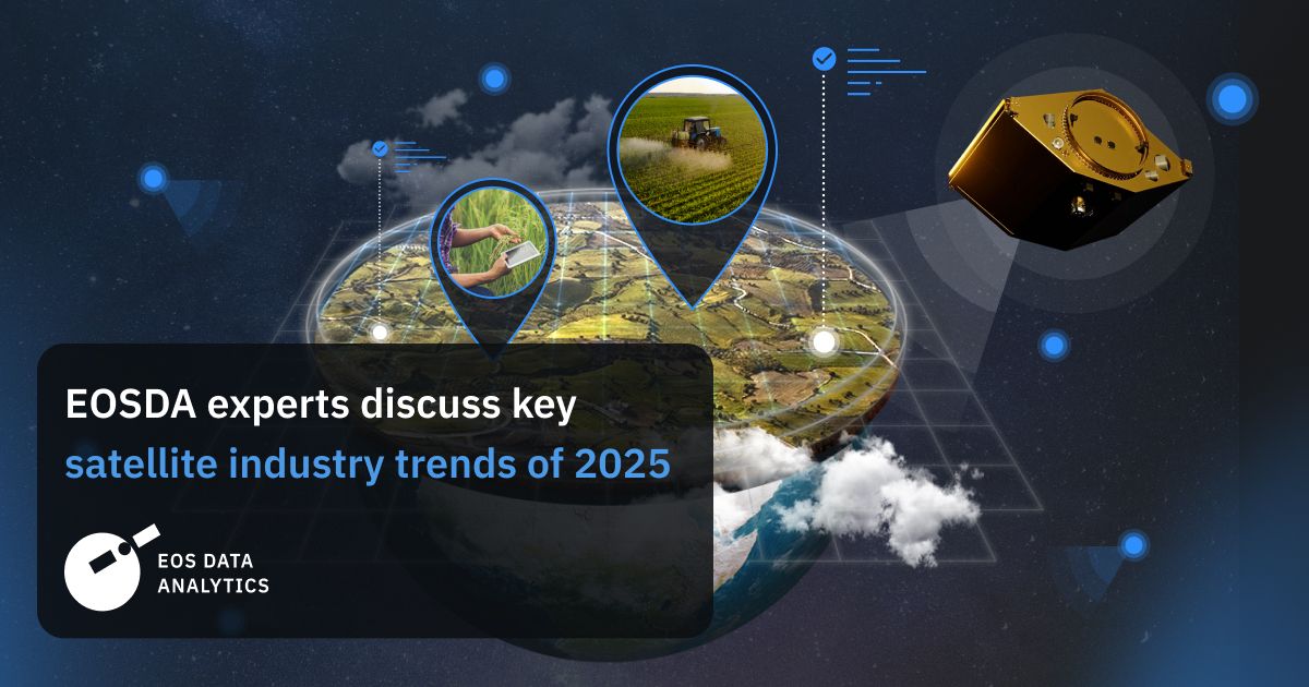 衛星データ解析とリモートセンシングで精密農業と森林保護を支援するEOSDA社